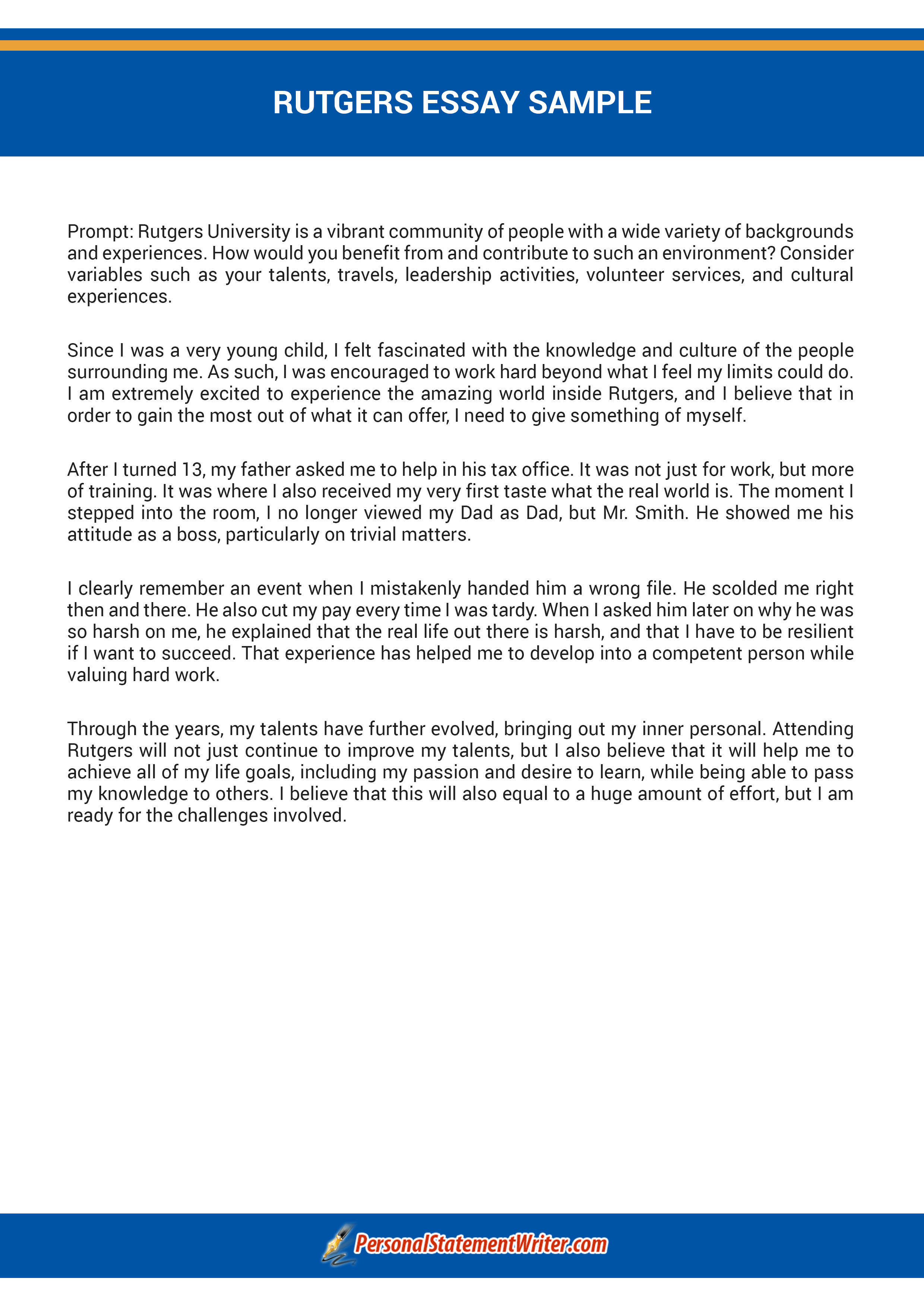 Response Rutgers Essay Prompt Here Response Rutgers Essay Prompt Here