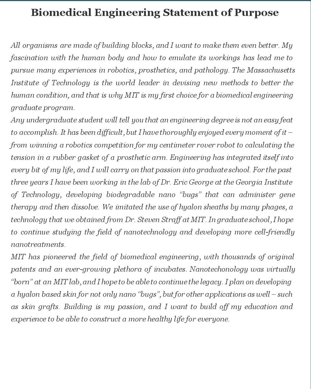 Natural Sciences Personal Statement FAQ Natural Sciences Personal Statement FAQ
