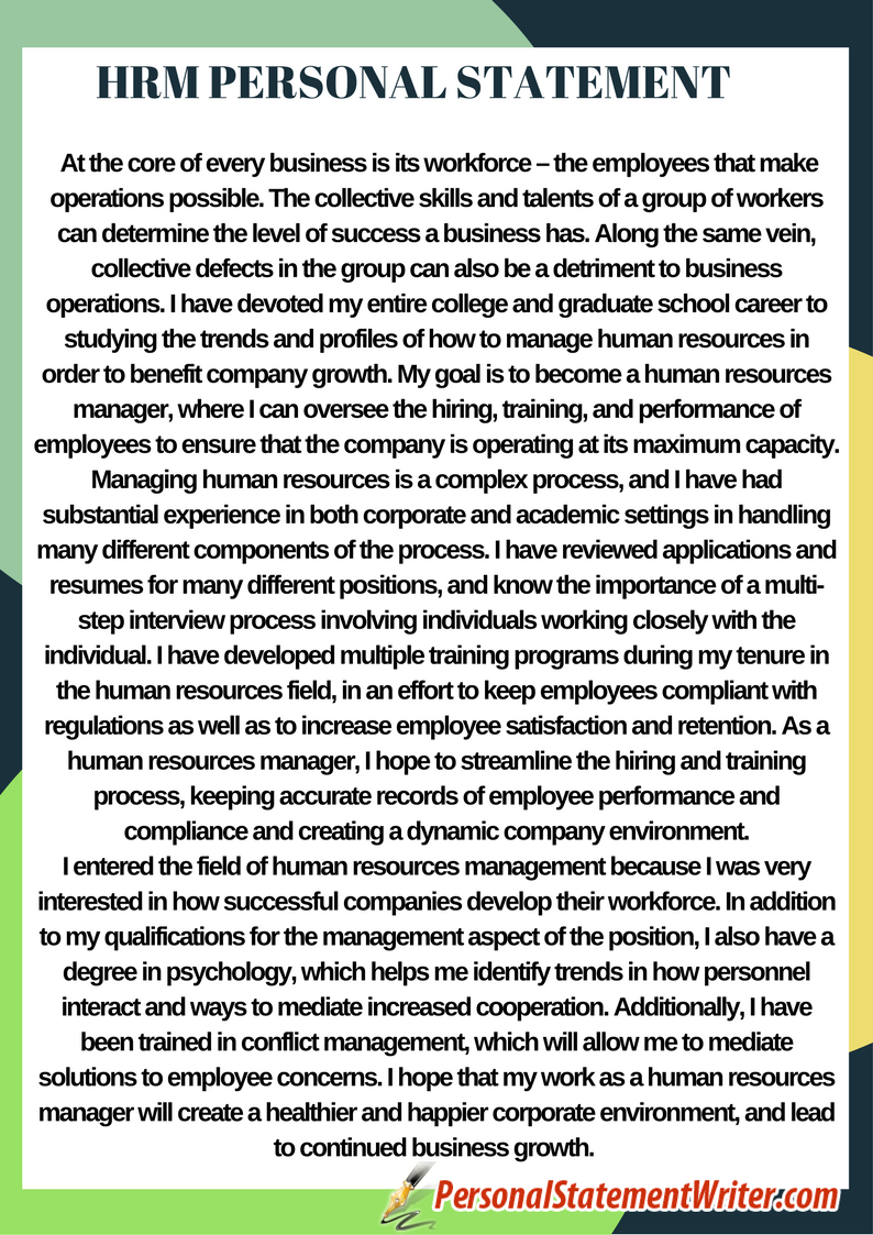 3 MSHRM Personal Statement Necessities You Need To Know 3 MSHRM Personal Statement Necessities You Need To Know