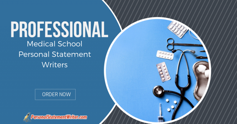 Medical School Personal Statement Writers AMCAS/AACOMAS