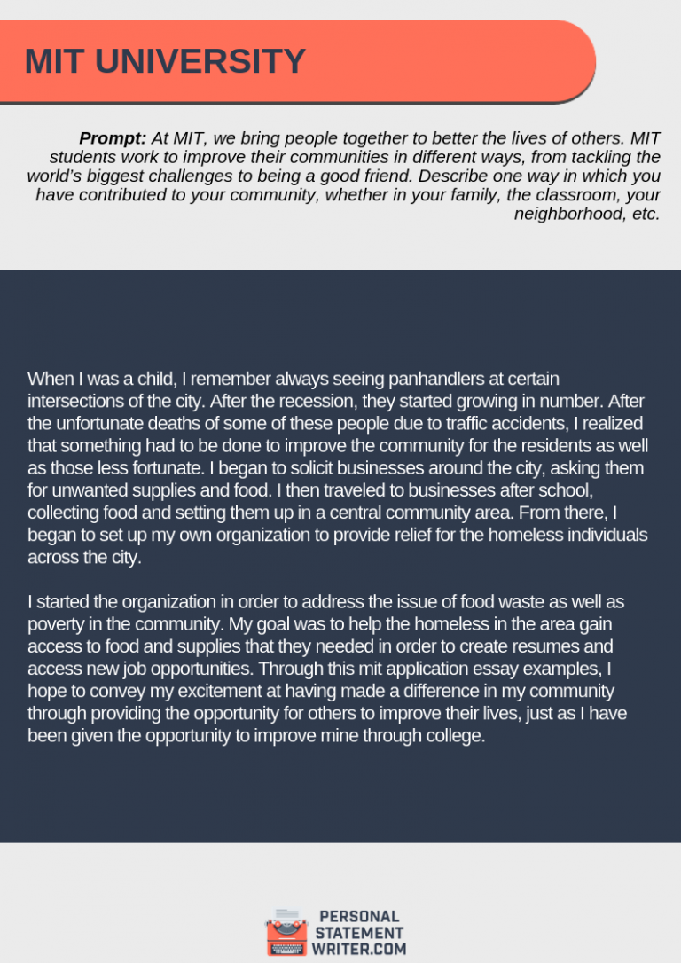 MIT Application Essay Prompt Answers That Worked | Pro Tips