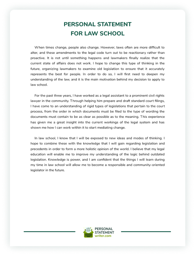 Personal Statement Essay Examples for PhD, Masters, and More