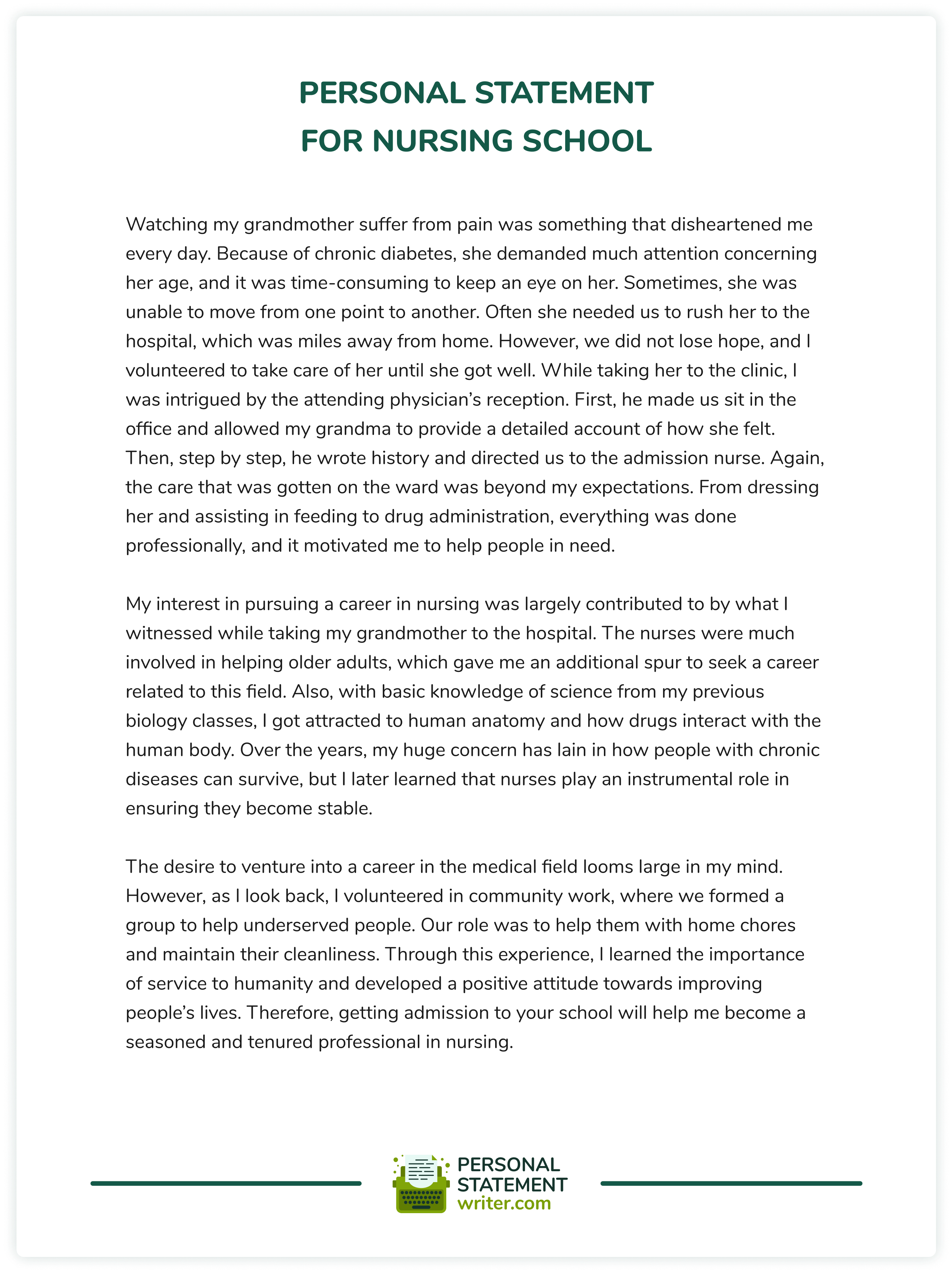 Best Personal Statement Examples In 2023 Why Do They Work 