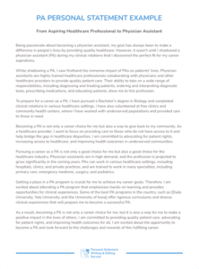 PA Personal Statement Writing Support | Here’s What to Know